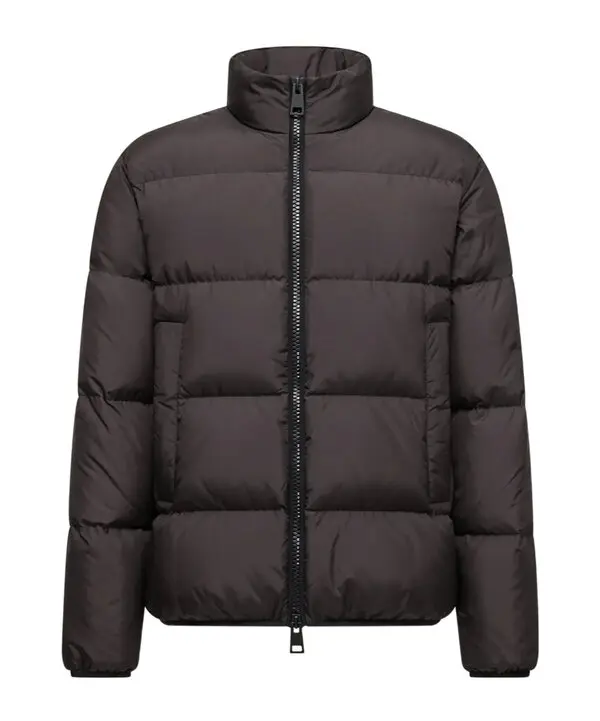 Moncler Erterle Zip-up Puffer Jacket - Brown