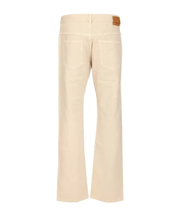 Isabel Marant Étoile Straight Leg Jeans - Beige