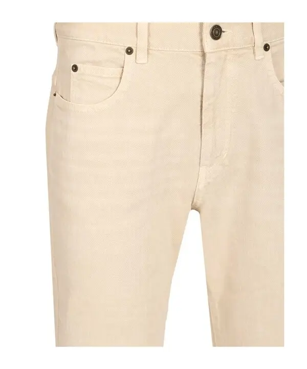 Isabel Marant Étoile Straight Leg Jeans - Beige