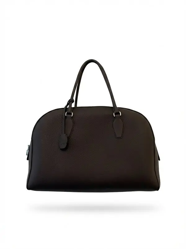 THE ROW India 15.75 Bowling Bag - Black