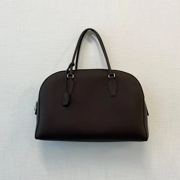 THE ROW India 15.75 Bowling Bag - Black