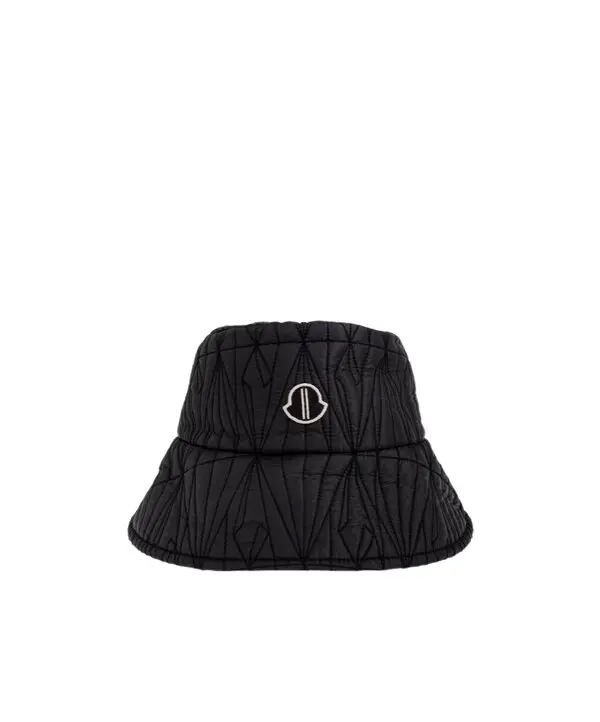 Moncler Quilted Logo Bucket Hat