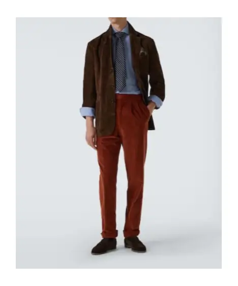 Dunhill Cotton And Silk Corduroy Pants