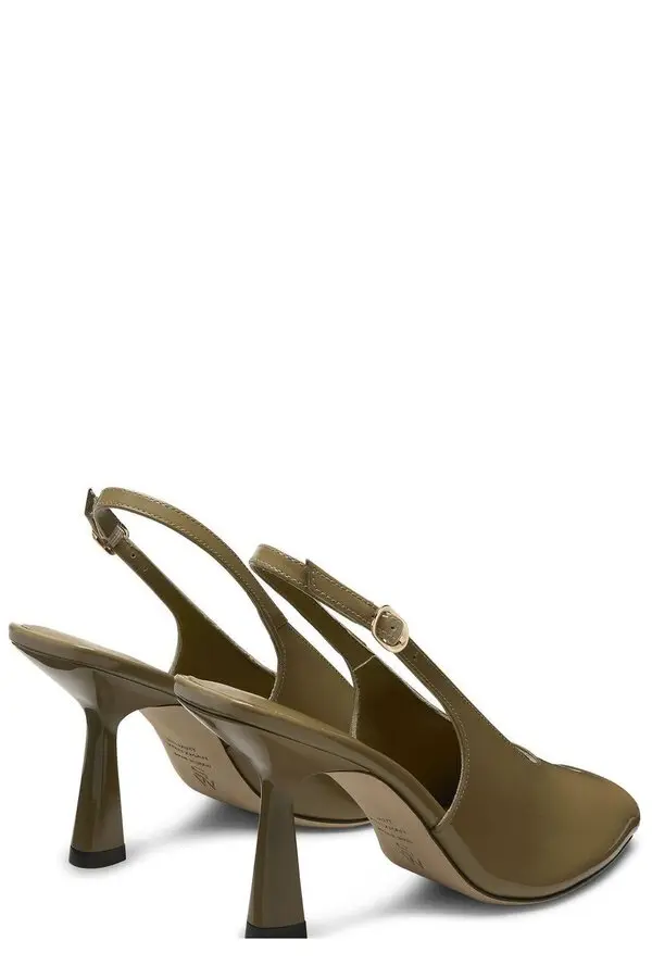 STUART WEITZMAN Open Toe Slingback High Heel Sandals