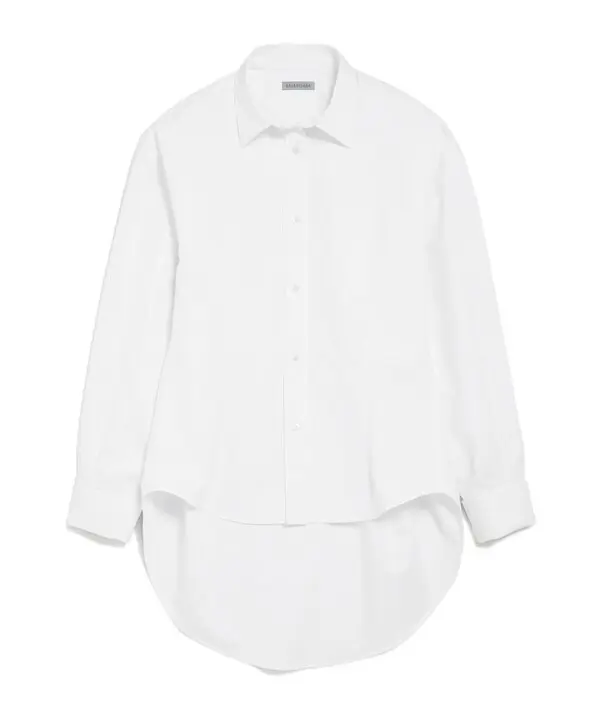Balenciaga Oversized Tailored Shirt - White