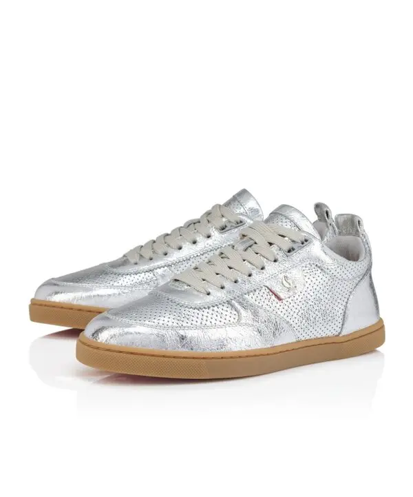 CHRISTIAN LOUBOUTIN Perforated Leather Trainers