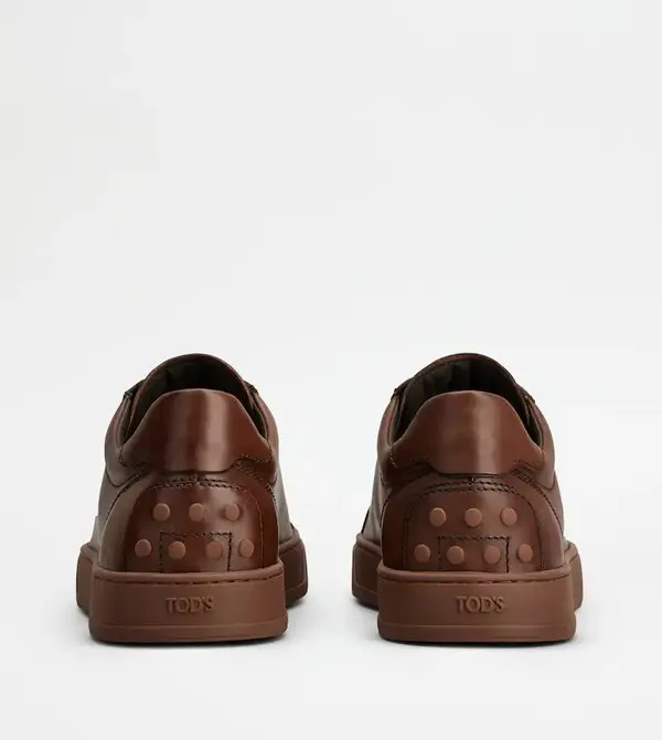 TOD'S Leather Lace-up Sneakers