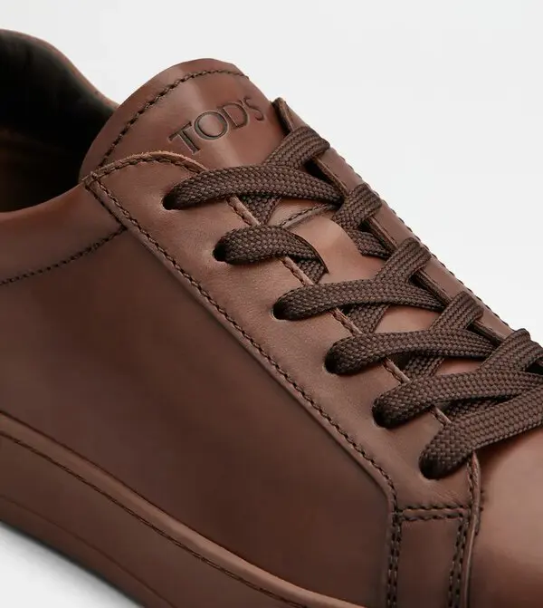 TOD'S Leather Lace-up Sneakers