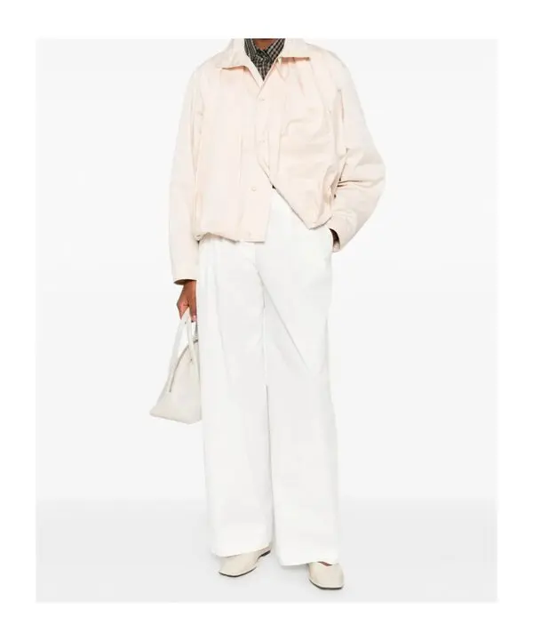 Peserico Pleated Front Trousers - White