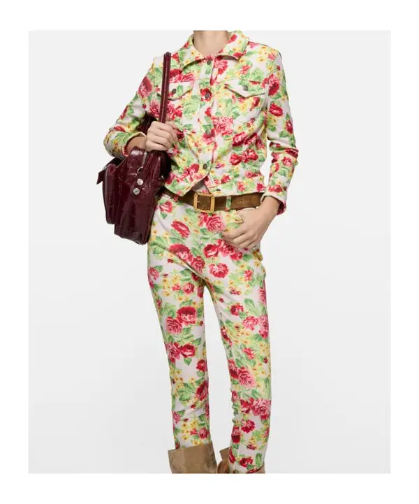 Acne Studios Floral Cotton Jacket - Amu