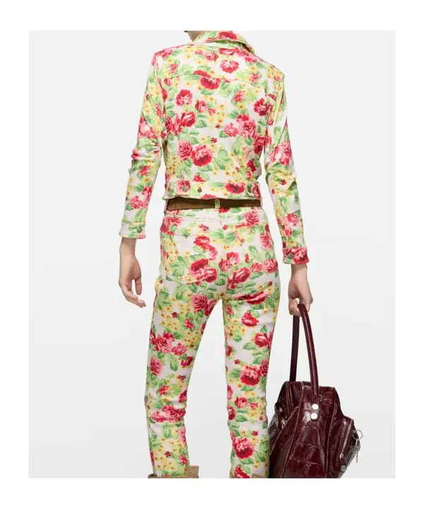 Acne Studios Floral Cotton Jacket - Amu