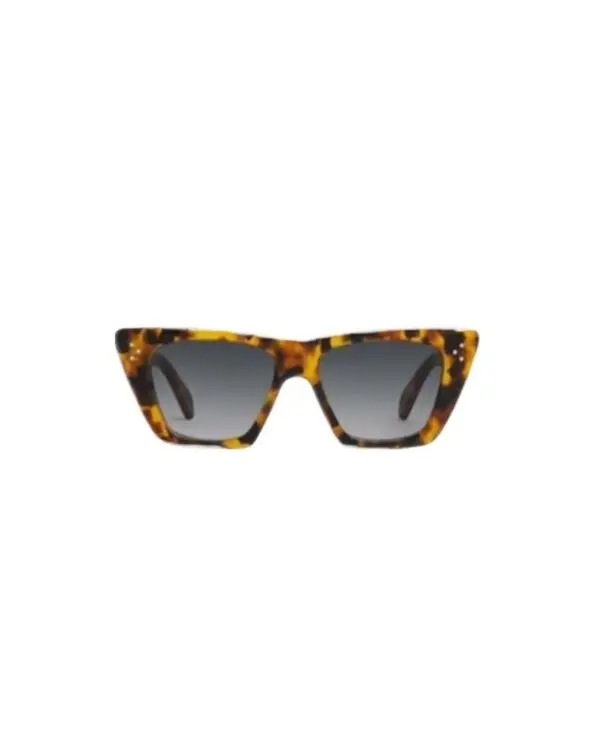 Celine Cat Eye S187 Sunglasses - Black