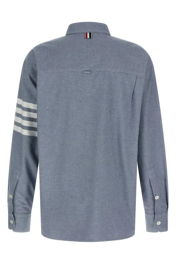 Thom Browne 4-bar Flannel Shirt
