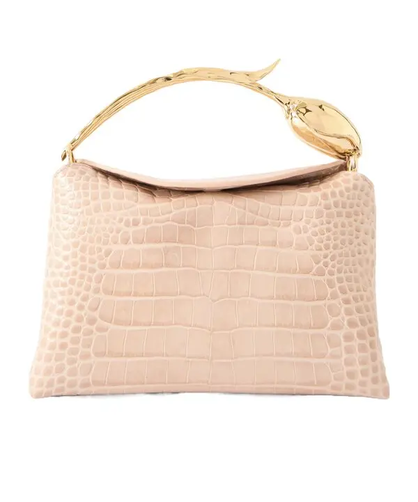 Erdem Bloom Midi Shoulder Bag - Pale Pink