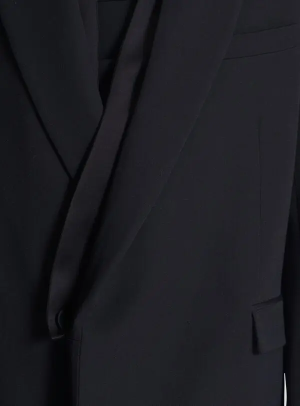 Balmain Grain De Poudre 1-button Jacket
