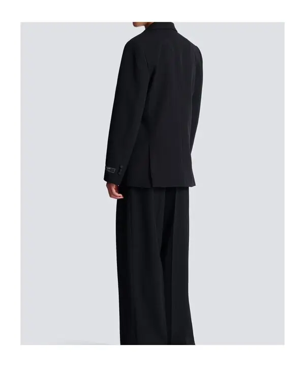 Balmain Grain De Poudre 1-button Jacket