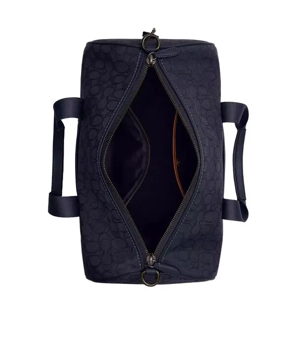 COACH Theo Monogram Duffle Bag - Midnight Navy