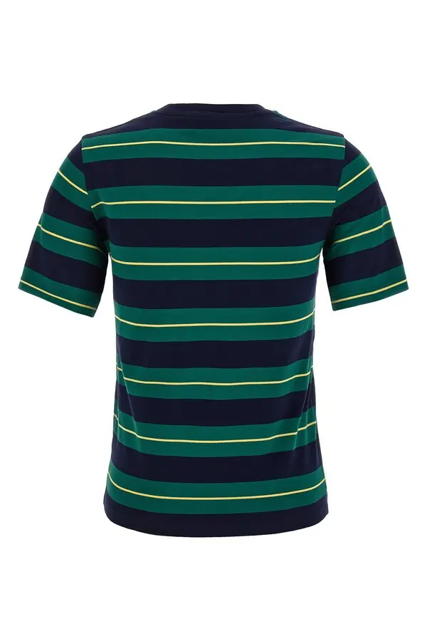 Miu Miu Striped Crewneck T-shirt