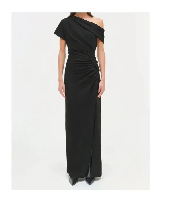 Simkhai Kally Draped-detail Midi Dress