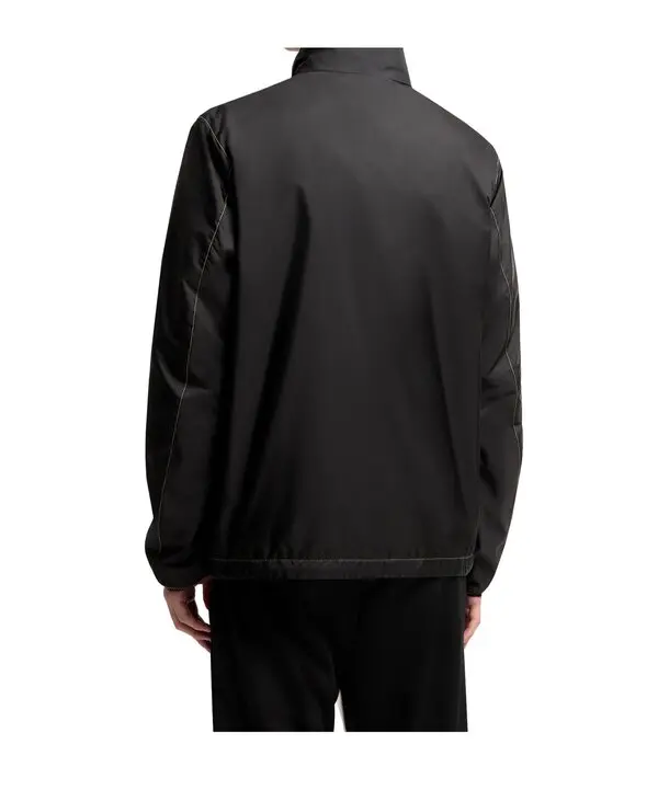Moncler Arrakis Logo Patch Zip-up Jacket