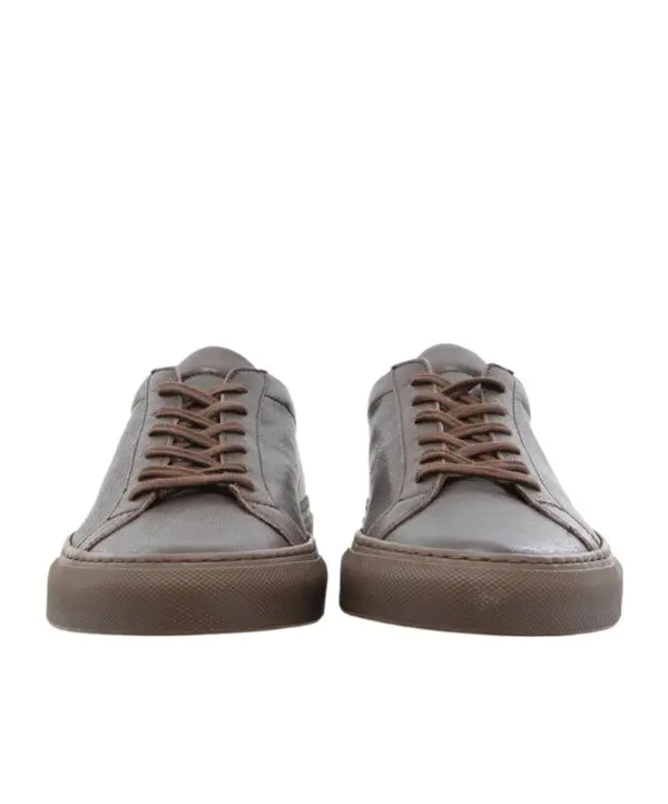 COMMON PROJECTS Achilles Premium Leather Sneakers - Brown
