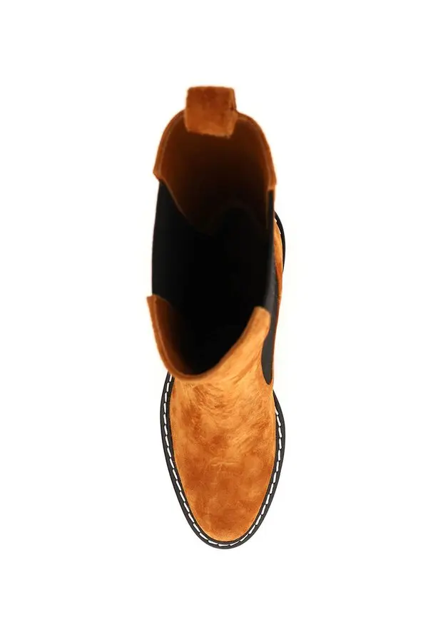 Khaite Calgary Block Heel Boots - Black