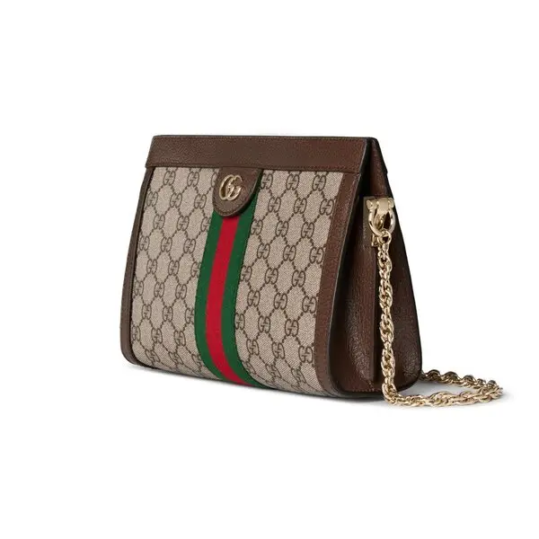 Gucci Ophidia Medium Shoulder Bag - Nude