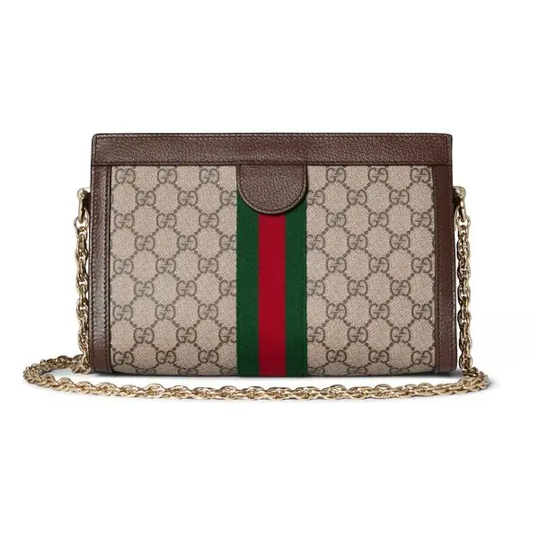 Gucci Ophidia Medium Shoulder Bag - Nude
