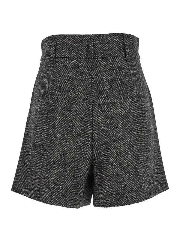 Max Mara Bolzano Wool Blend Shorts
