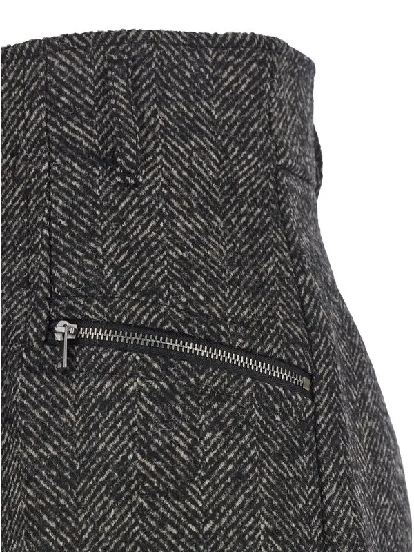 Max Mara Bolzano Wool Blend Shorts