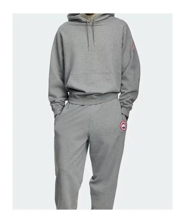 Canada Goose Rove Drawstring Hoodie - Stone Heather