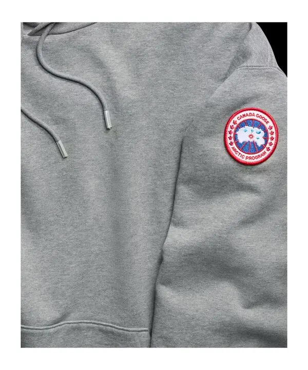 Canada Goose Rove Drawstring Hoodie - Stone Heather