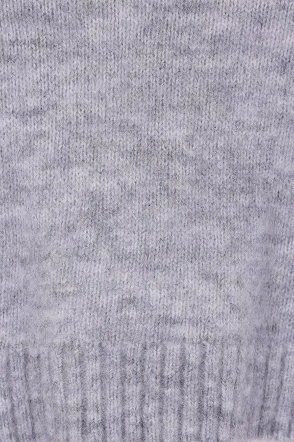 Acne Studios Crewneck Knitted Top With Nordic Patterns