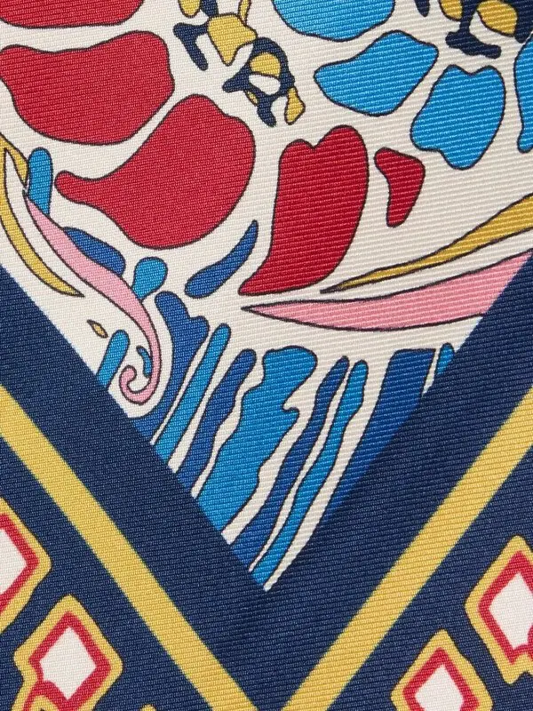 La DoubleJ Printed Shirt - Blue