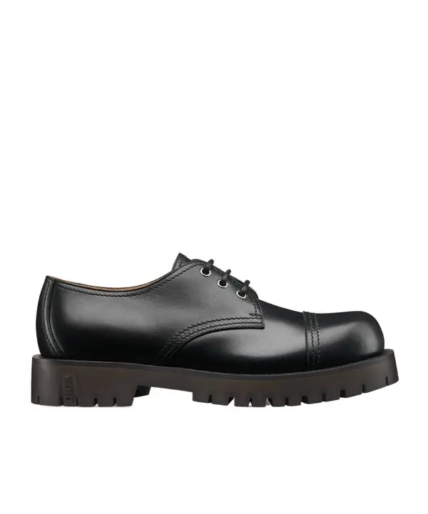 Dior Round Toe Lace-up Shoes