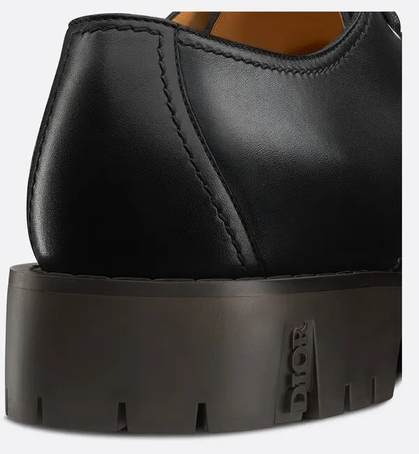Dior Round Toe Lace-up Shoes
