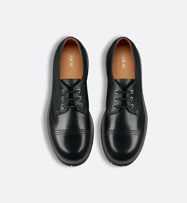 Dior Round Toe Lace-up Shoes