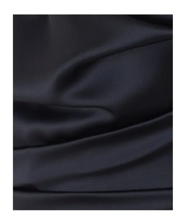 VIVIENNE WESTWOOD Ginnie Top Draped Round Neck Sleeveless - Black