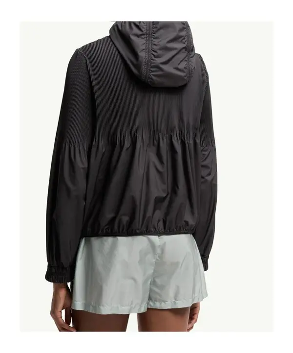 Moncler Anemone Pleated Hooded Jacket