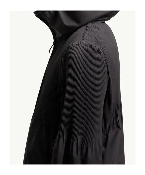 Moncler Anemone Pleated Hooded Jacket