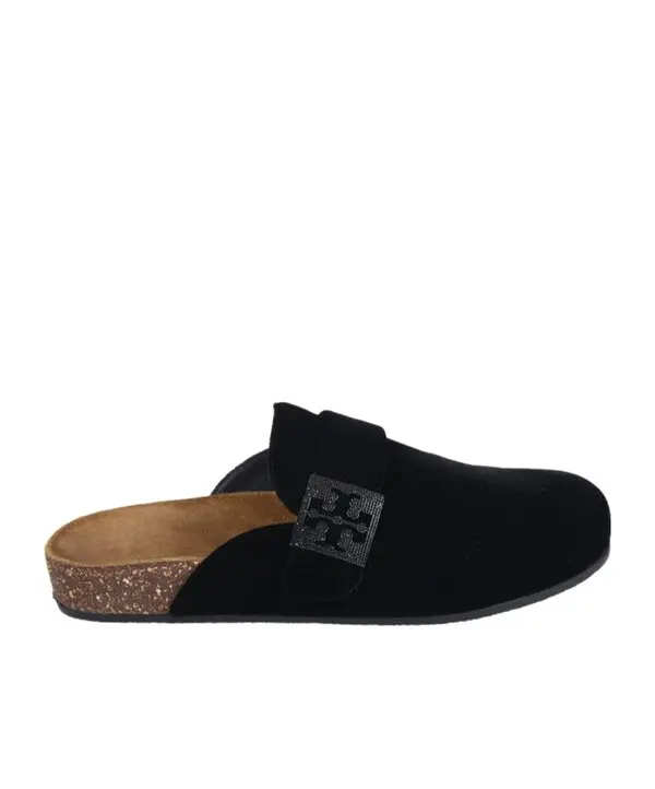 Tory Burch Mellow Pave Slip-on Mules - Black