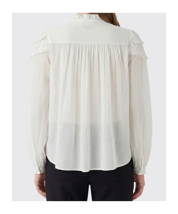 Isabel Marant Étoile Christa" Ruffled Blouse - White