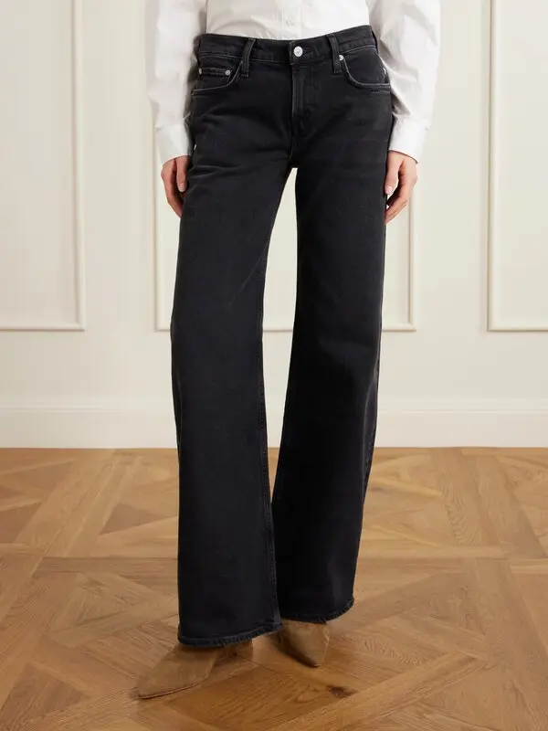 Citizens Of Humanity Nora Straight Leg Jeans - Black