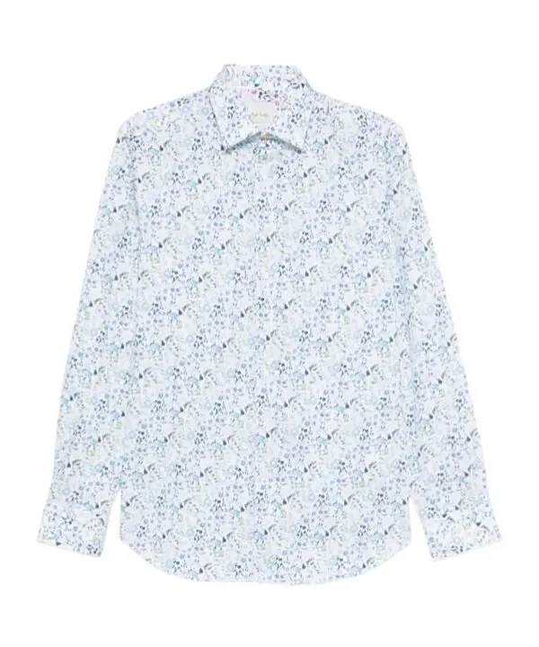 Paul Smith Floral Shirt - White