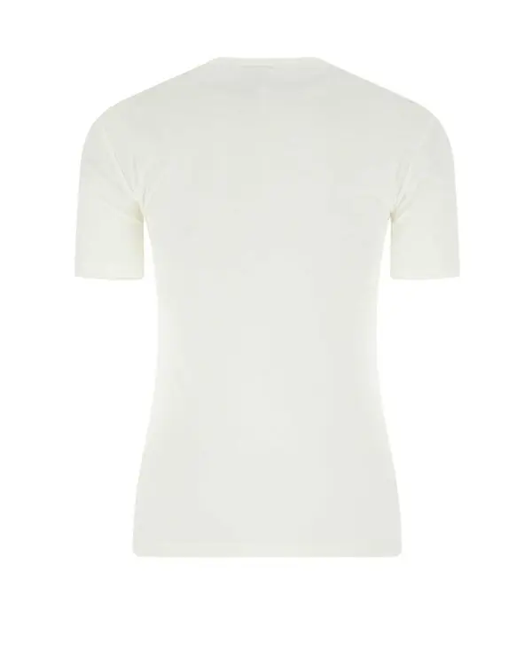 JIL SANDER Logo Printed Crewneck T-shirt