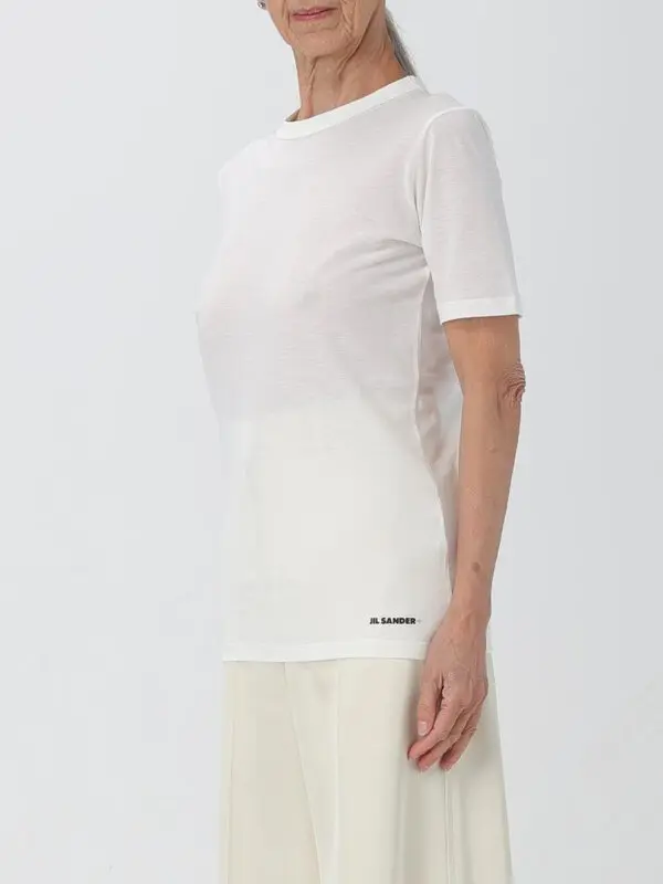 JIL SANDER Logo Printed Crewneck T-shirt