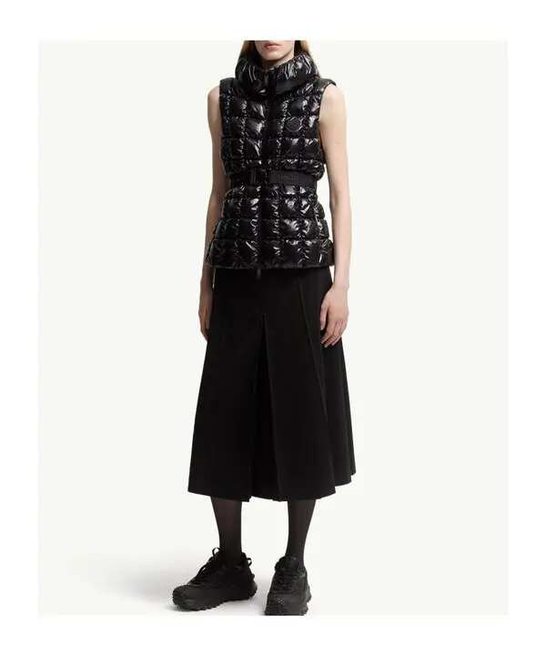 Moncler Emilion Quilted Down Vest - Black