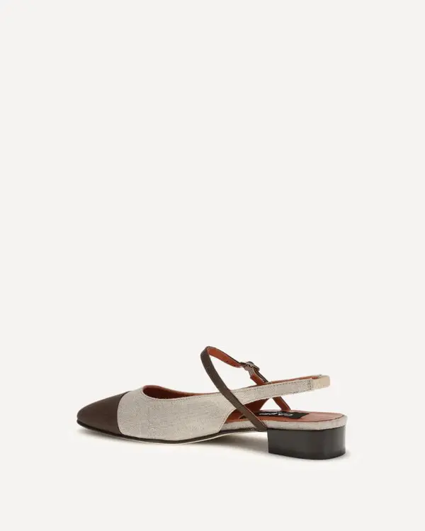 CAREL Oceano Buckle Fastened Ballerinas - Nude