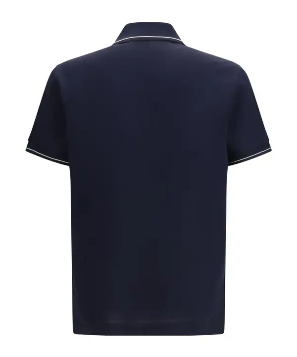 FERRAGAMO Collared Short-sleeved Polo Shirt