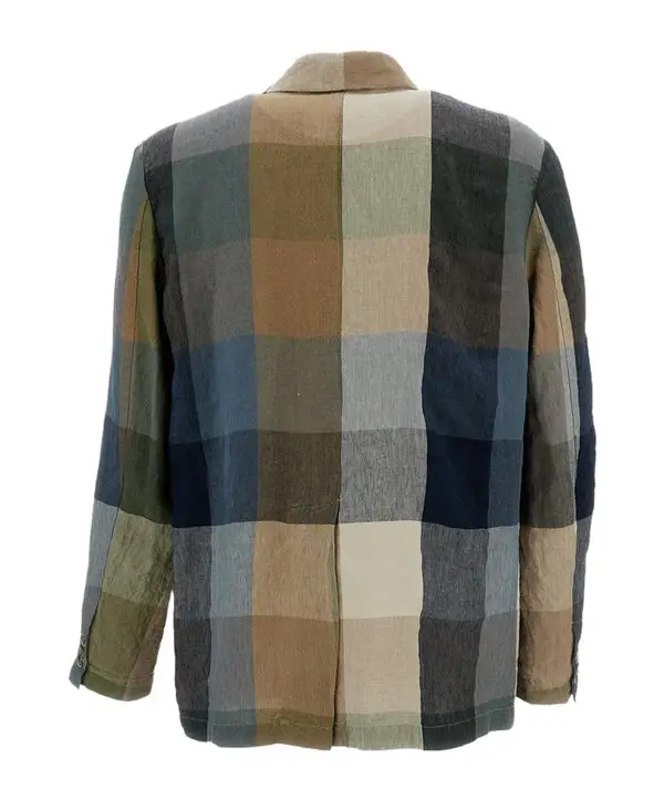 Barena Venezia Single-breasted Checked Jacket - Multicolor